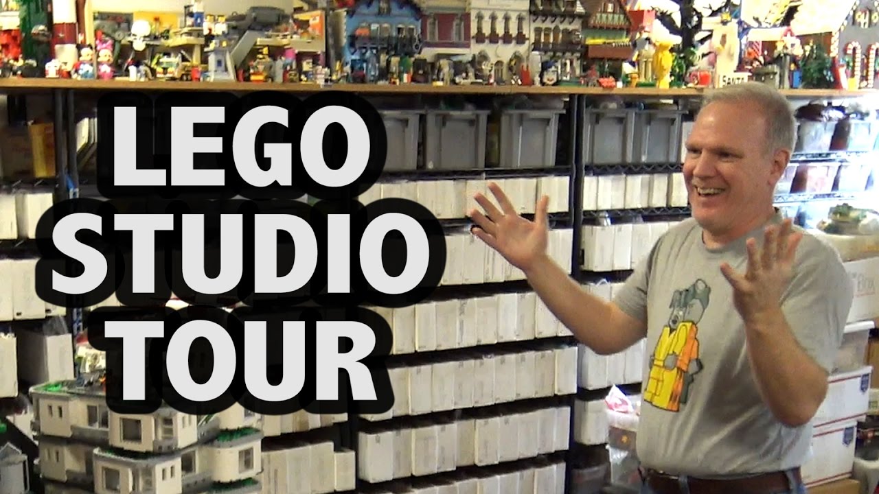 Tour a Professional LEGO Builder's Studio - YouTube