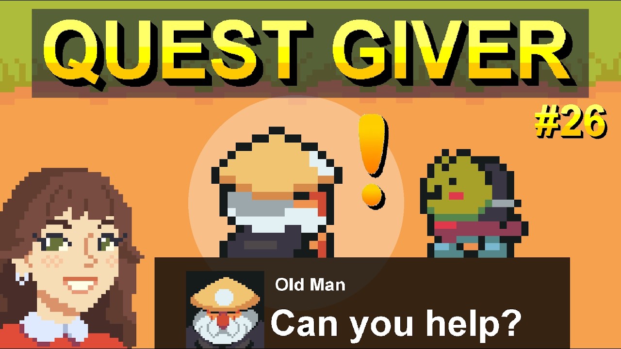 NPC Quest Giver with Conditional Dialogue - Top Down Unity 2D #26 - YouTube