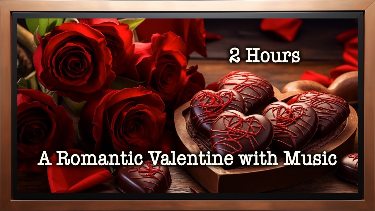 Framed Valentines Day Ambience / 12 Images / 2 Hours of Romantic ...