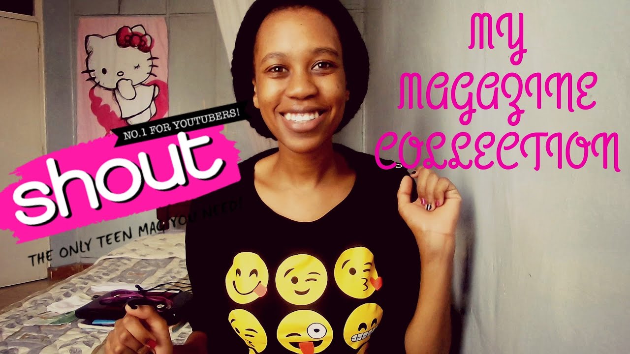 My magazine collection || Shout Magazine - YouTube