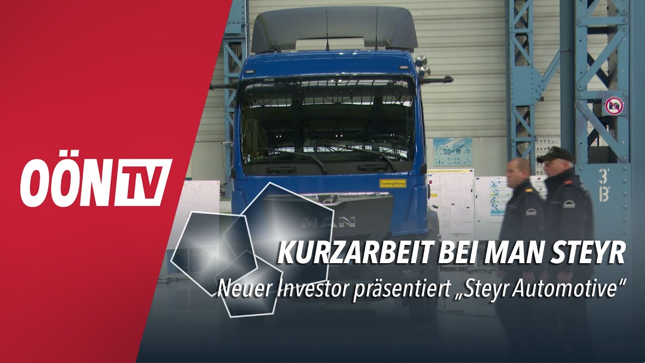 MAN Steyr – Investor Siegfried Wolf startet mit Kurzarbeit - YouTube
