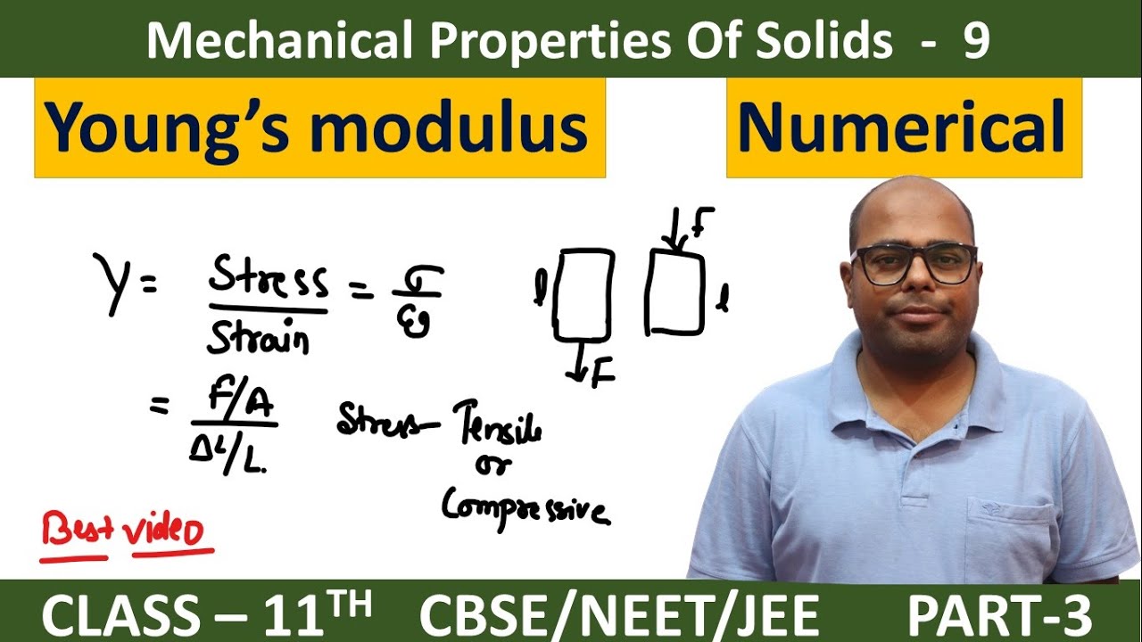 young modulus physics class 11 - YouTube