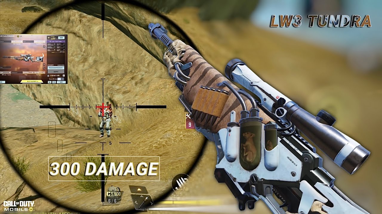 THE 1- SHOT LW3 TUNDRA GUNSMITH is INSANE!! | BEST LW3 TUNDRA GUNSMITH ...