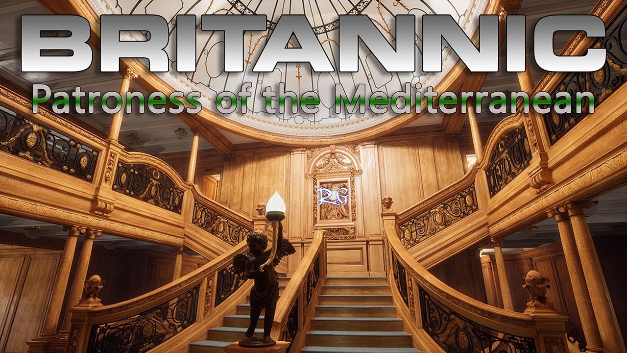 INSIDE THE RMS BRITANNIC | Britannic: Patroness of the Mediterranean ...