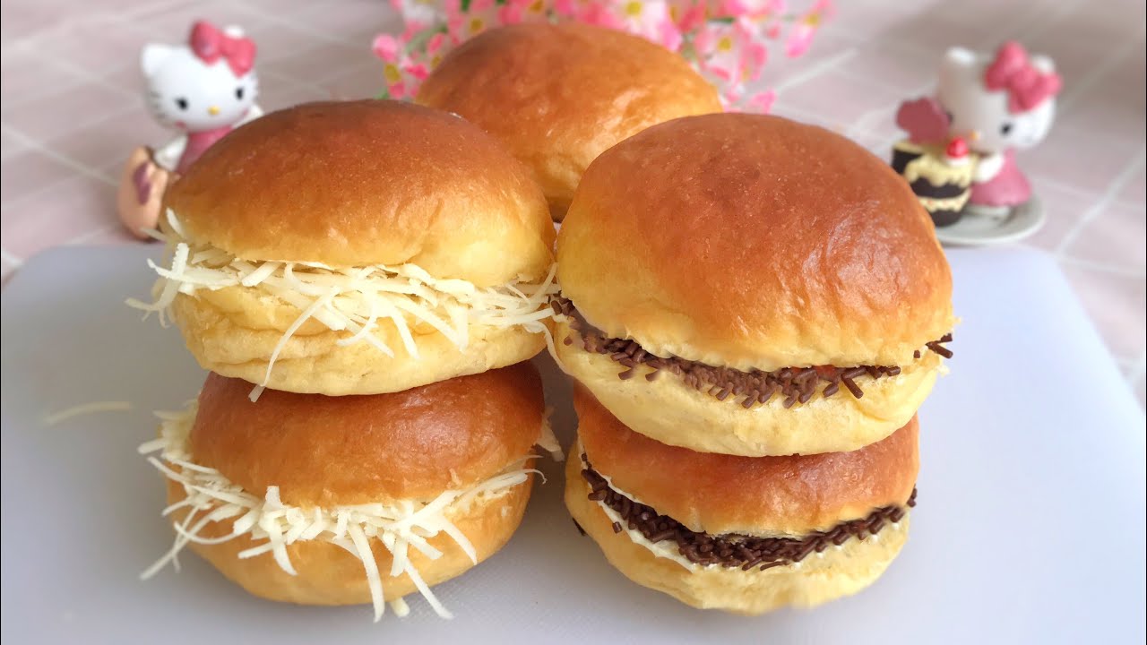 ROTI SMEER JADUL dengan Simple Buttercream ala Holland Bakery - YouTube