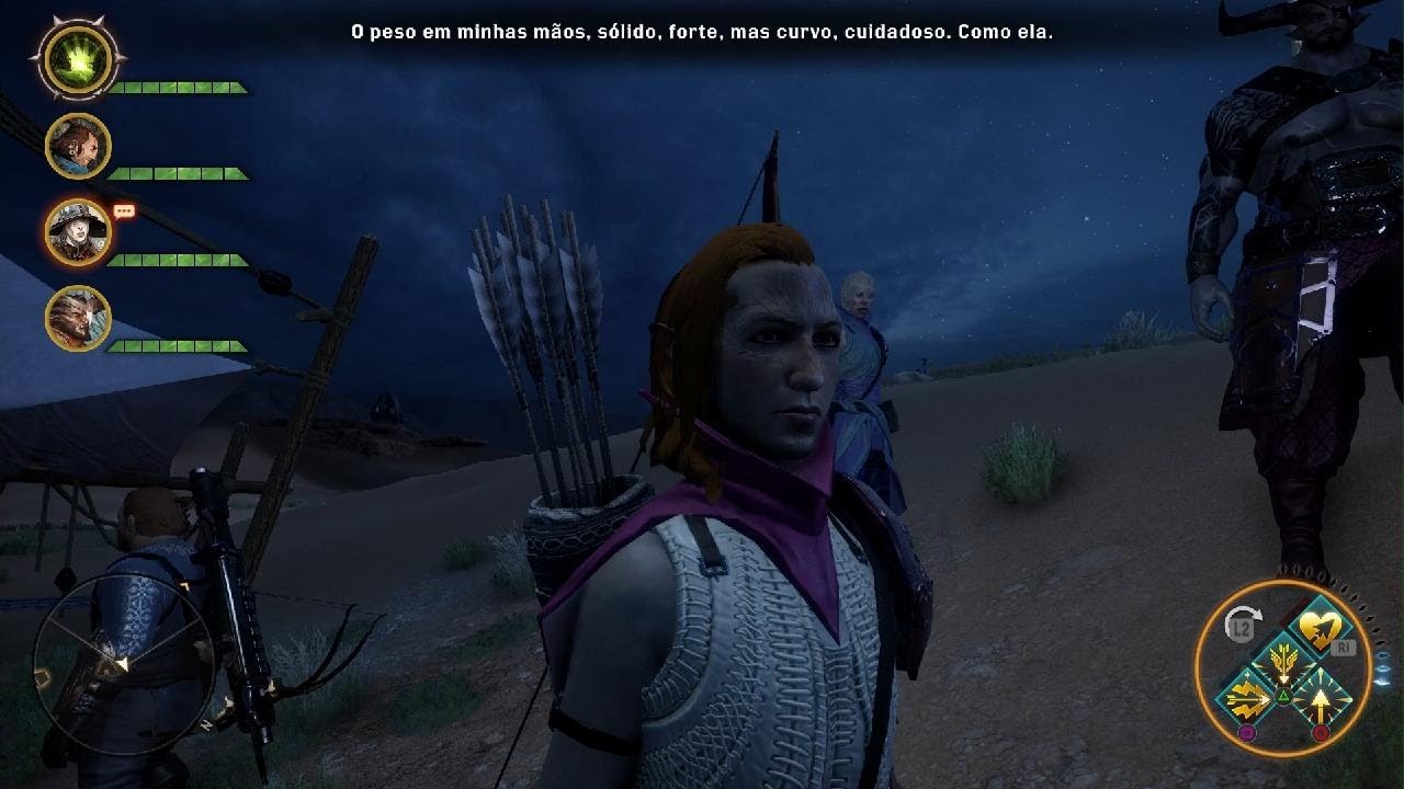 Dragon Age: Inquisition - Cole sees Bianca in Varric's thoughts - YouTube