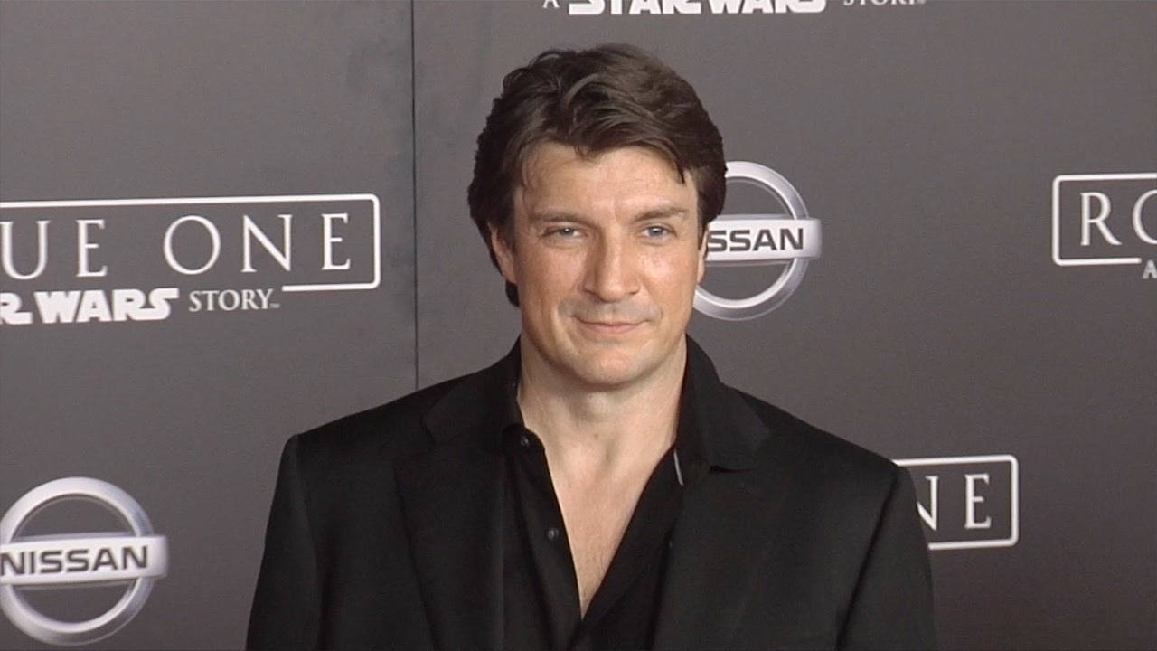 Nathan Fillion "Rogue One: A Star Wars Story" World Premiere Red Carpet ...