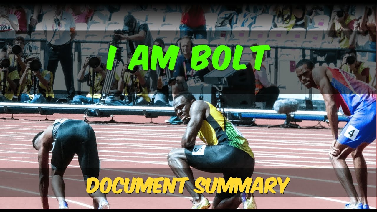 Becoming Bolt: The Unstoppable Journey | 'I am Bolt' Documentary ...