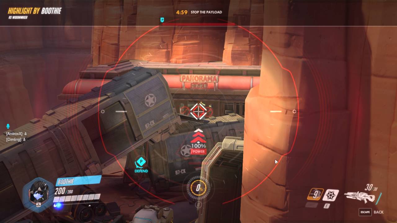 Widowmaker Ultimate charge in seconds - YouTube