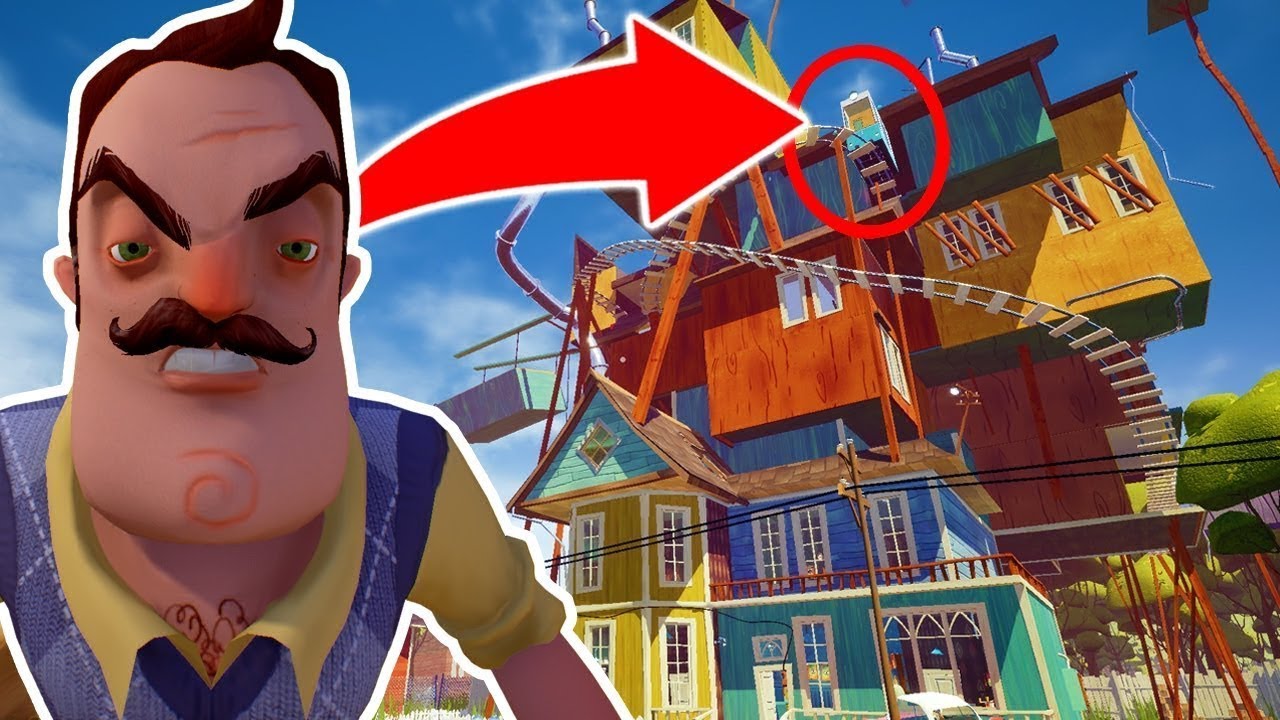прохождение игры Hello Neighbor 4 часть акт 3 - YouTube