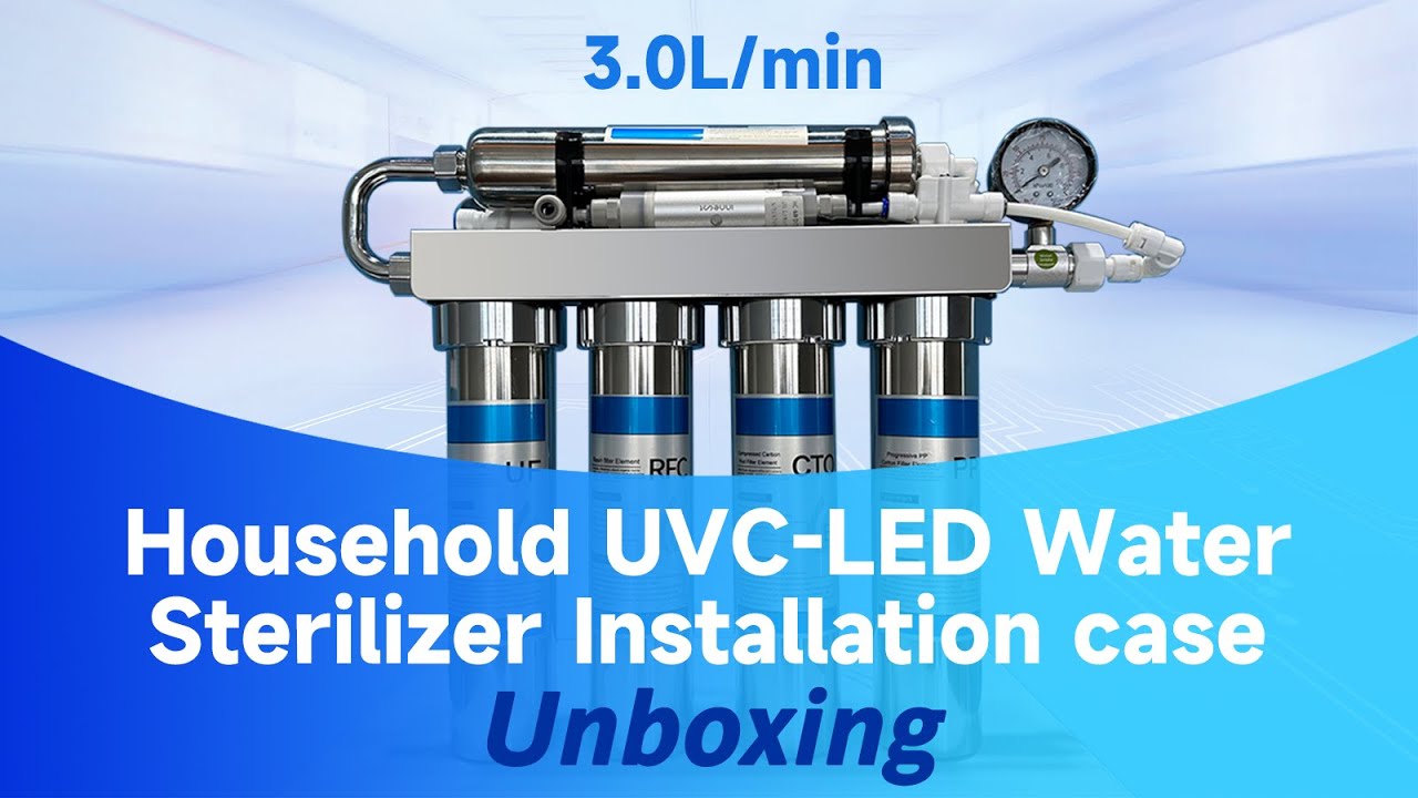 HC Household Water Purification Module Installation case-3L - YouTube