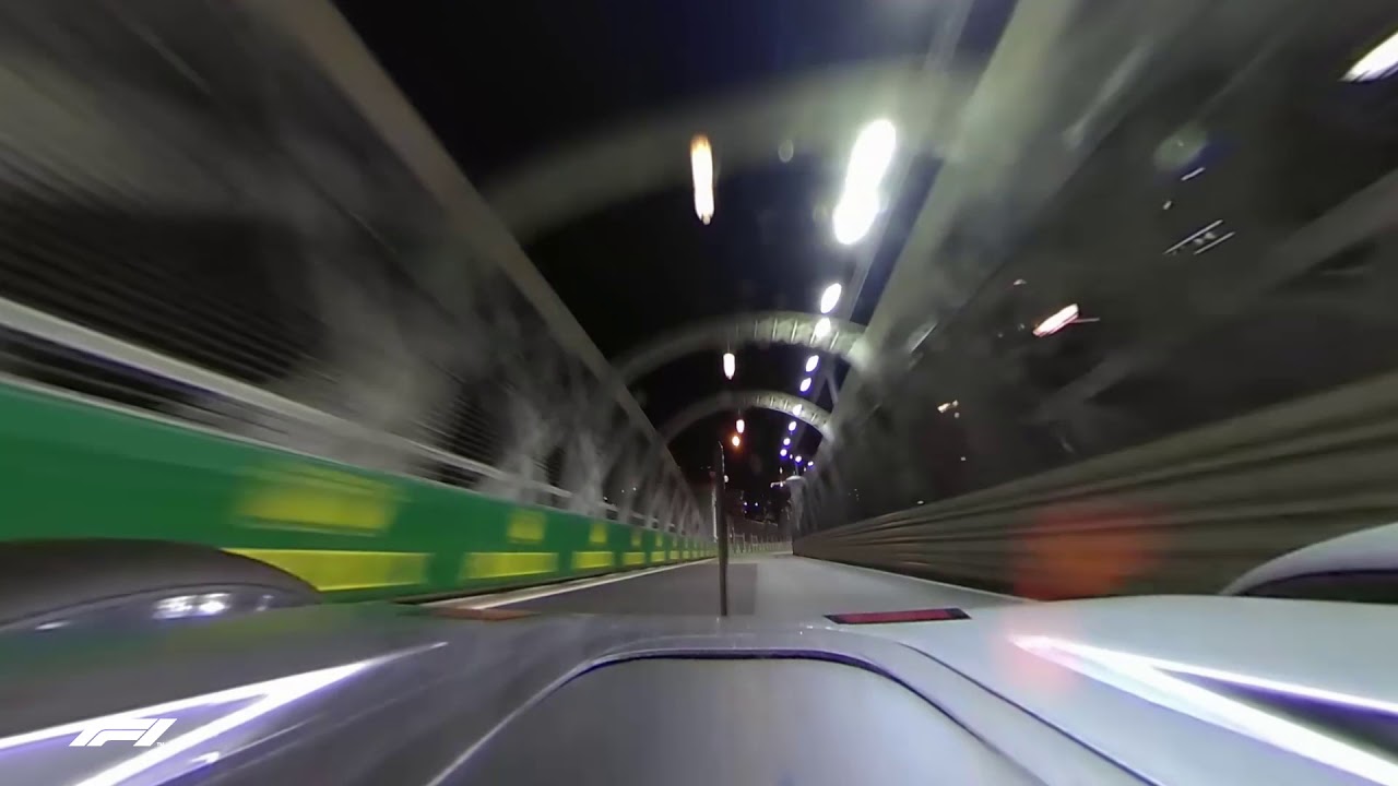 Lewis Hamilton's Pole Lap (Locked 360 Camera) | 2018 Singapore Grand ...