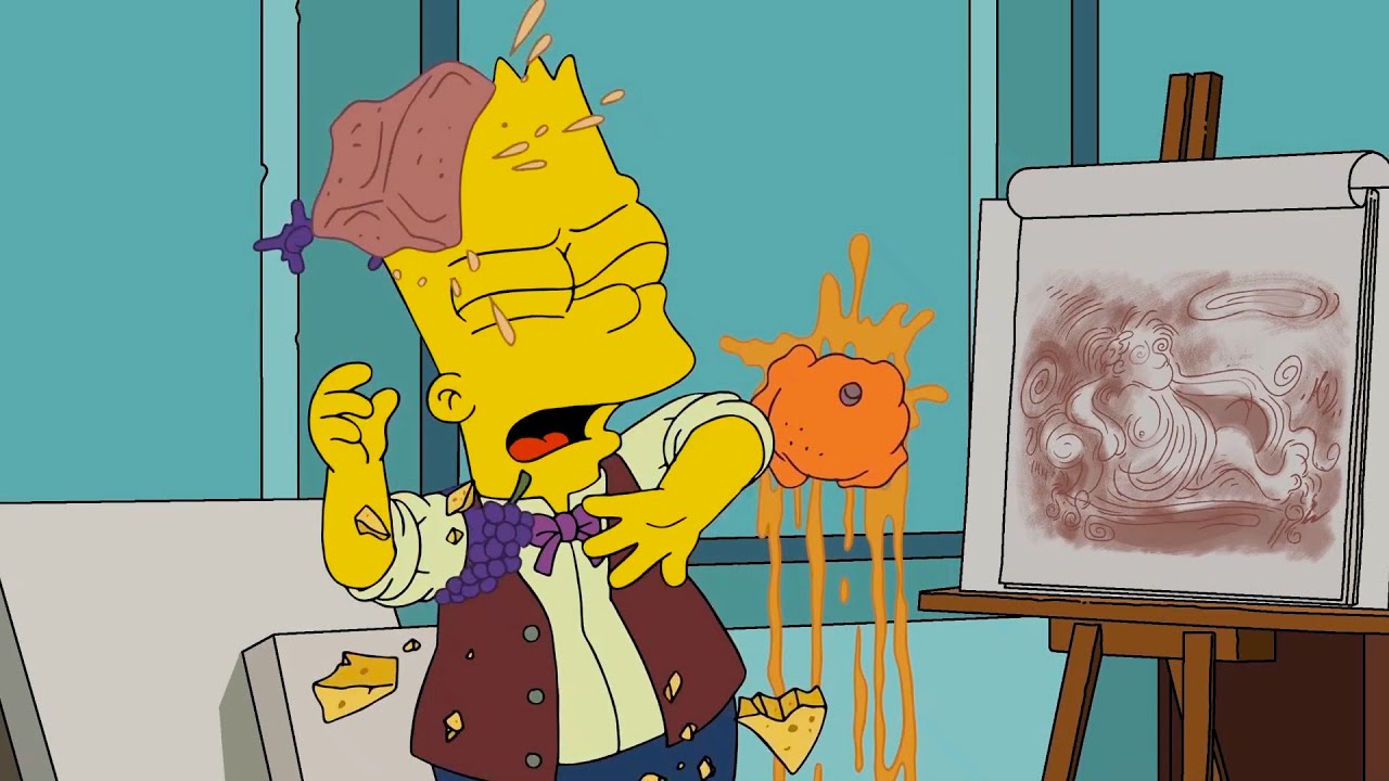 We're Making The Art That We Feel - The Simpsons 32x03 - YouTube
