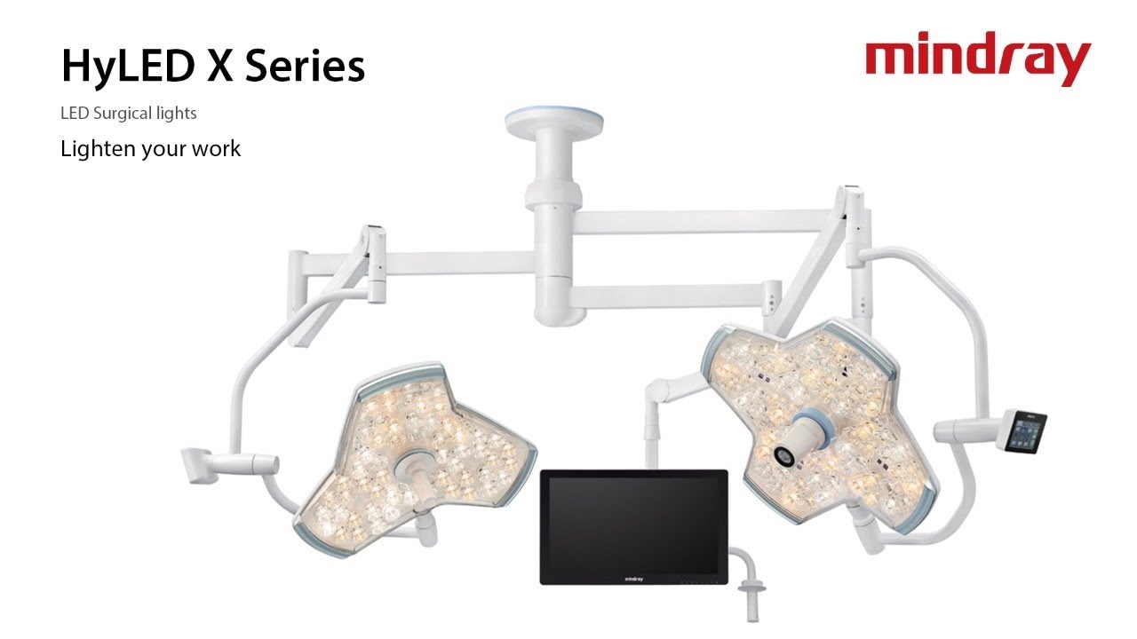HyLED X Series LED surgical lights - Lighten your work - YouTube