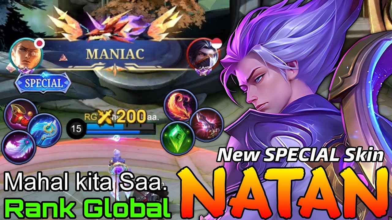 MANIAC! Temporal Vortex Natan New SPECIAL Skin - Top Global Natan by ...