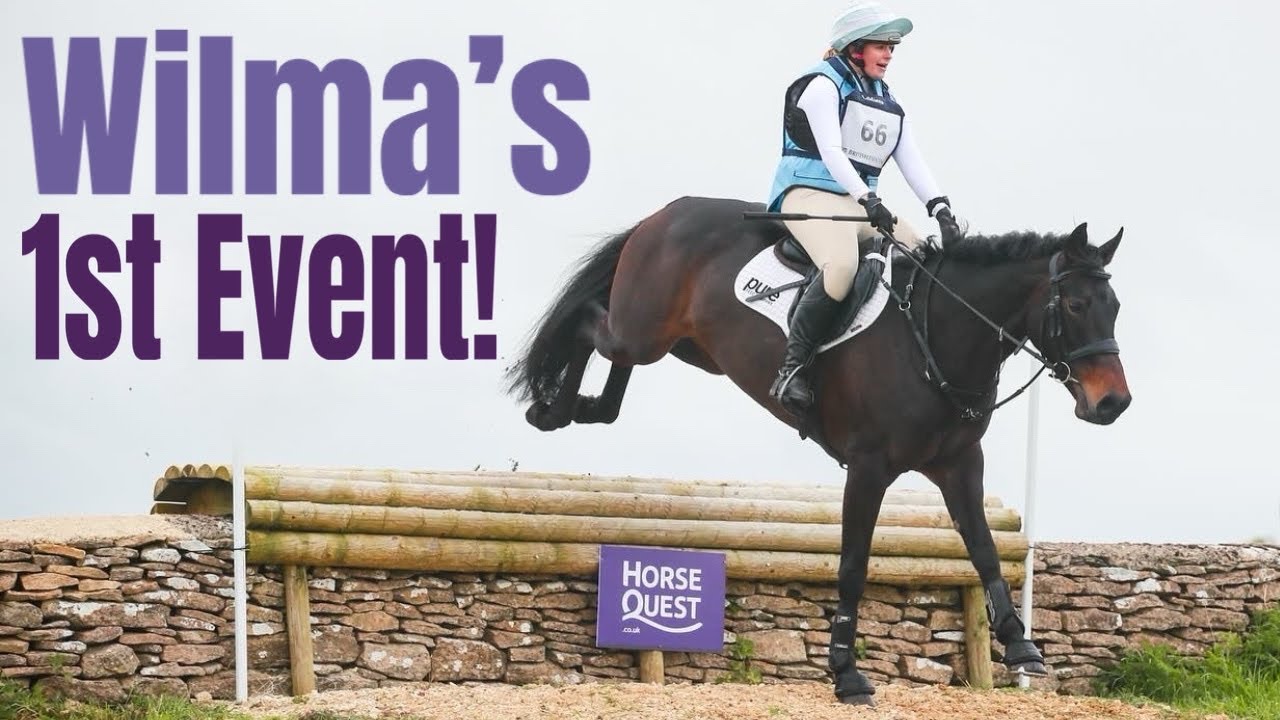 Finally taking my new horse eventing!! - YouTube