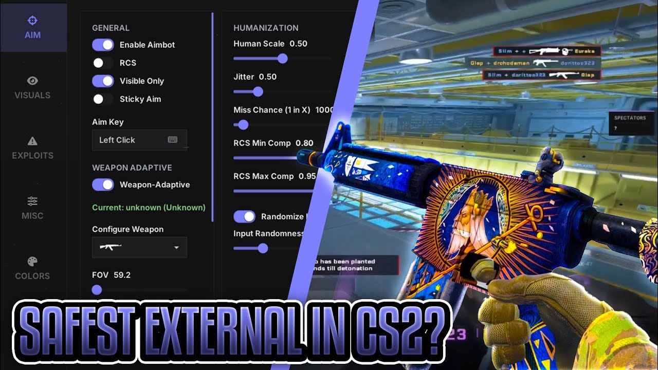 Is This The Safest External CS2 Cheat? - YouTube