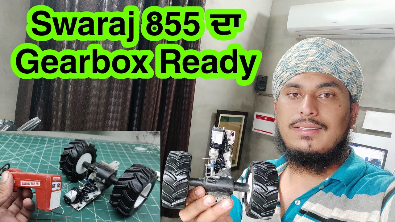 Swaraj 855 Gearbox Ready and new tyres - YouTube