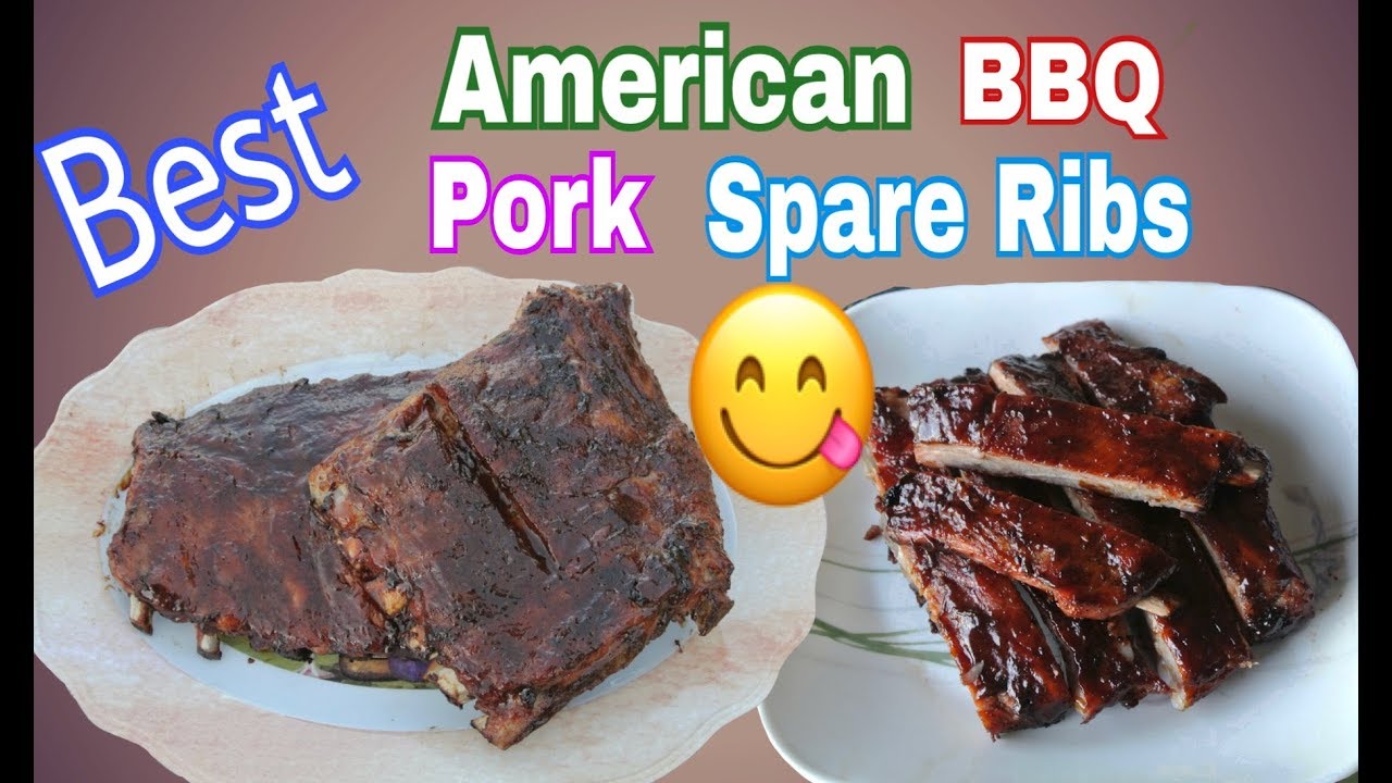 BBQ Pork Spare Ribs | American food | Delicious food | Easy recipe ...