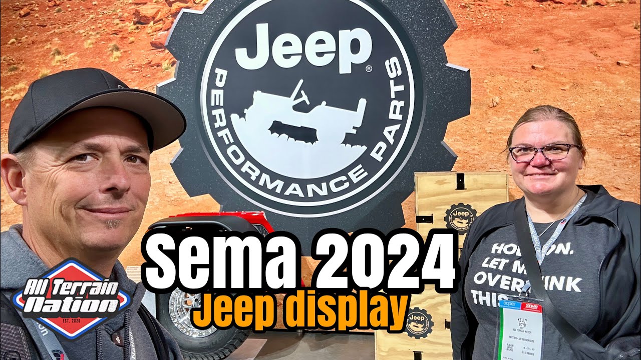 Jeep booth SEMA 2024 - YouTube