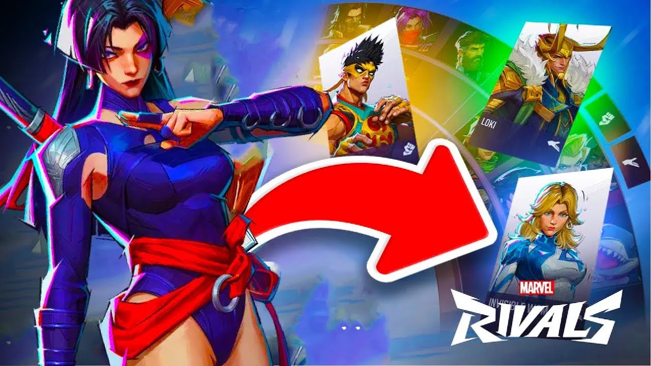 How to pick a different Character in Marvel Rivals - YouTube