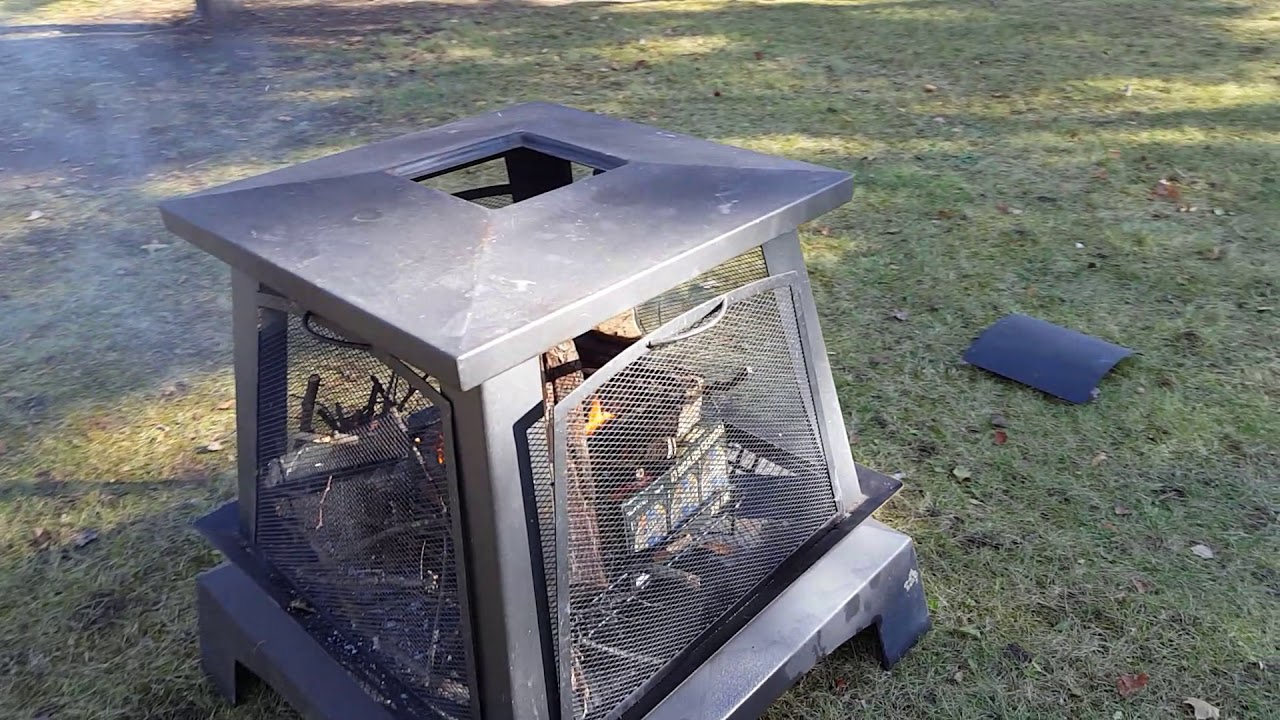 New fire pit system - YouTube