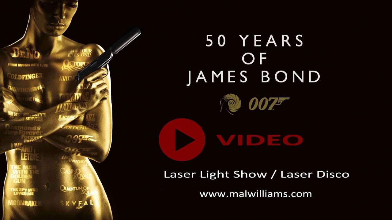 James Bond 007 Laser Light Disco - YouTube