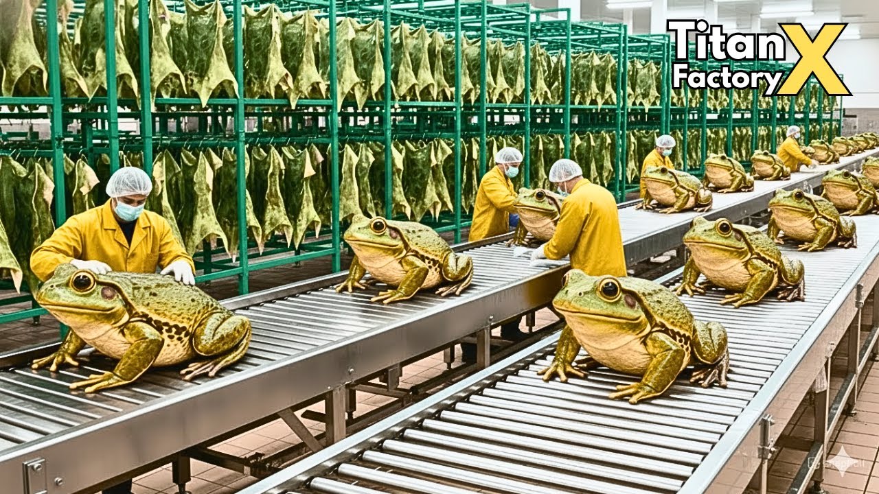 Inside Titan Frog Leather Factory: From Raw Skins to High-End Fashion ...