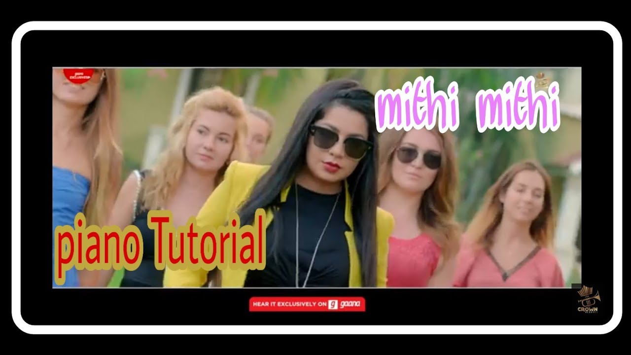 Mithi mithi | Amrit maan | keyboard tutorial | Piano tutorial | Easy ...