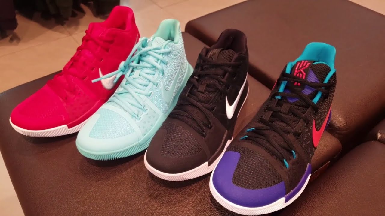 PICK THE BEST COLORWAY OF THE KYRIE 3's - YouTube