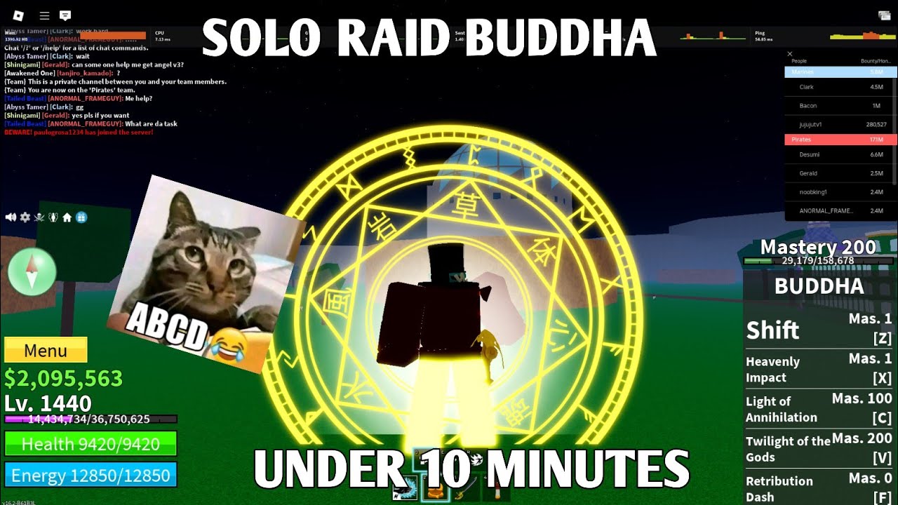 Solo Buddha Raid Gameplay Full Awaken My Skill - YouTube