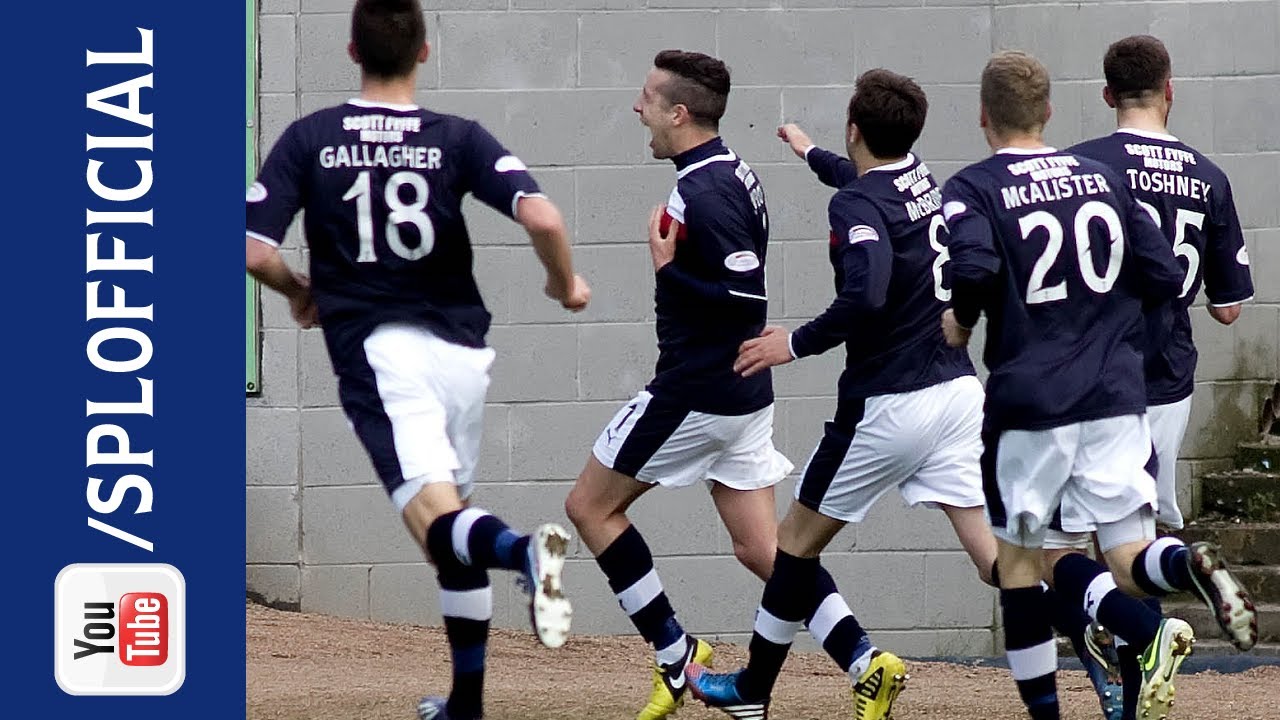 Ryan Conroy Goal Sparks Wild Celebrations, Dundee 1-0 Hearts, 27/04 ...