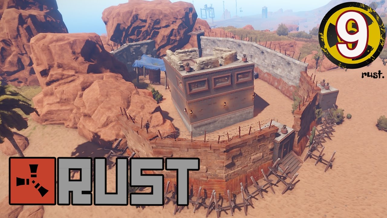 RUST | Raiding a 'Crazy ass' Base! | 9 - YouTube