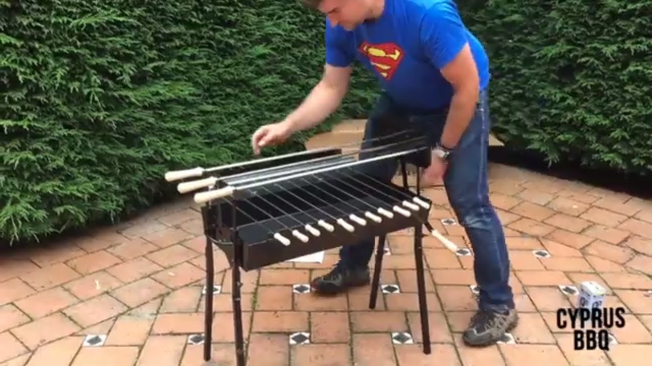 Cyprus BBQ Foukou Set Up Video - YouTube