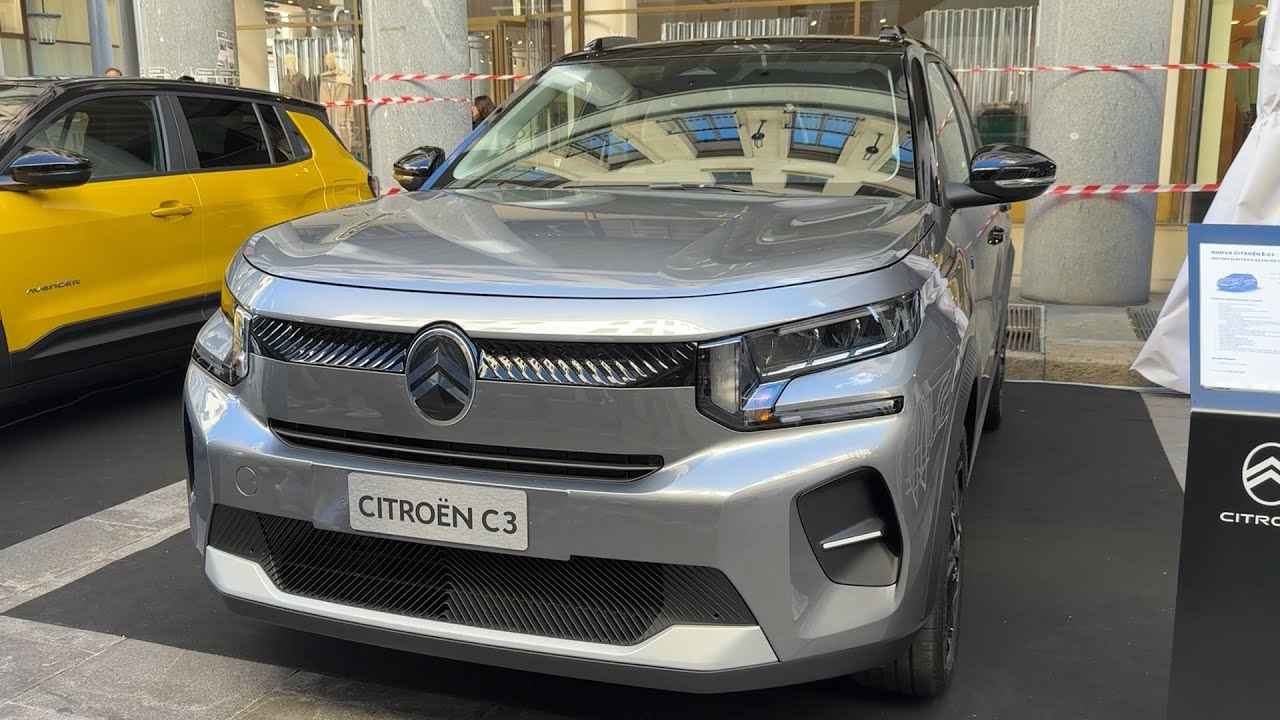 New CITROEN C3 MAX 2025 - exterior, interior & SPECS (E-C3) - YouTube