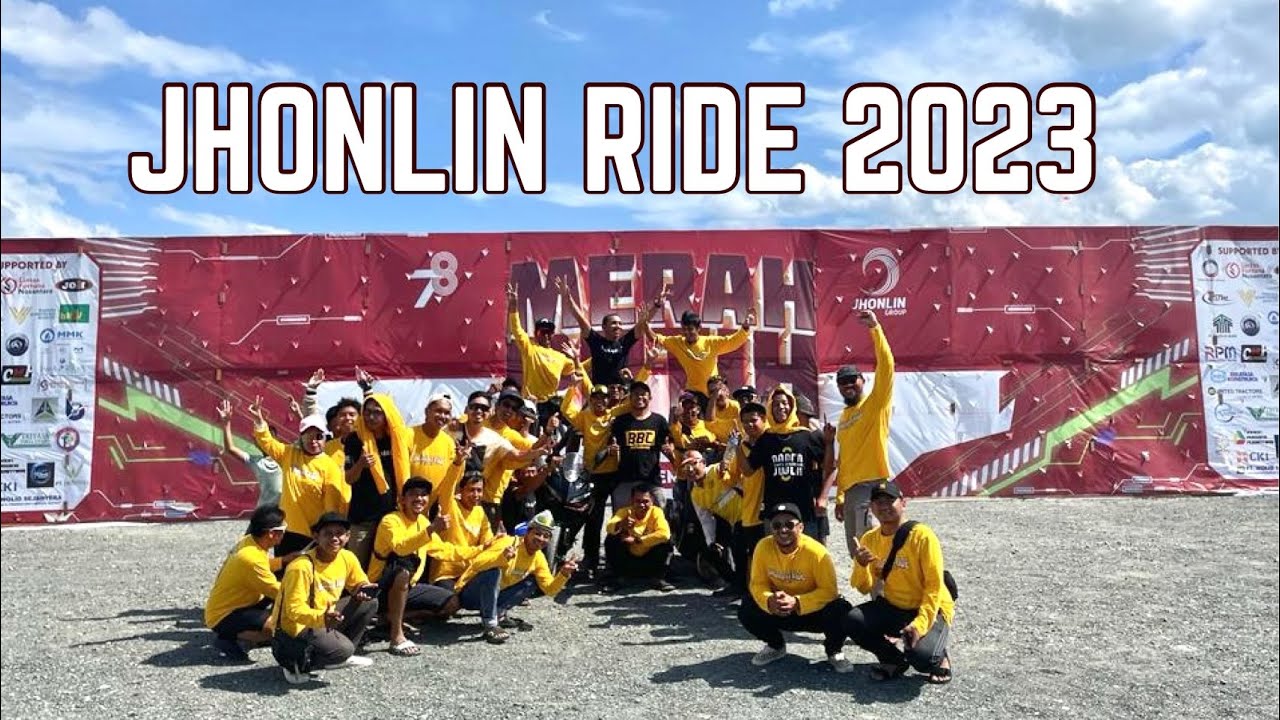 Jhonlin Ride 2023 … kotabaru bersepeda - YouTube