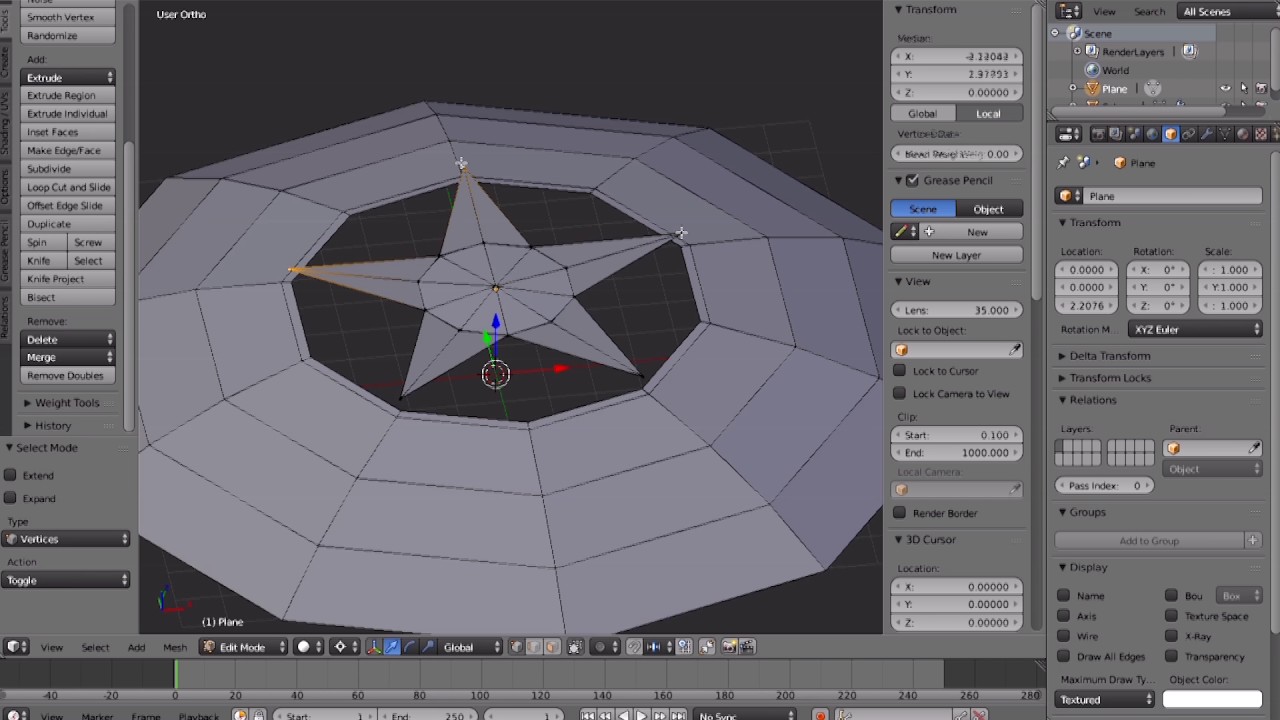Captain America Shield Model in Blender - YouTube
