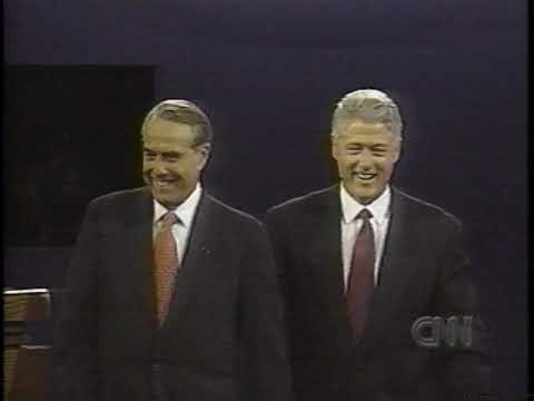 1996 Bill Clinton Win Election CNN - YouTube