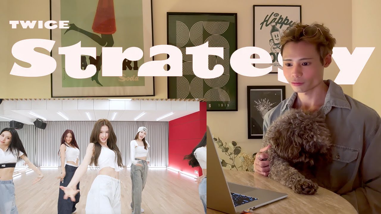 TWICE "Strategy" choreography video moving ver. reaction 💖 - YouTube
