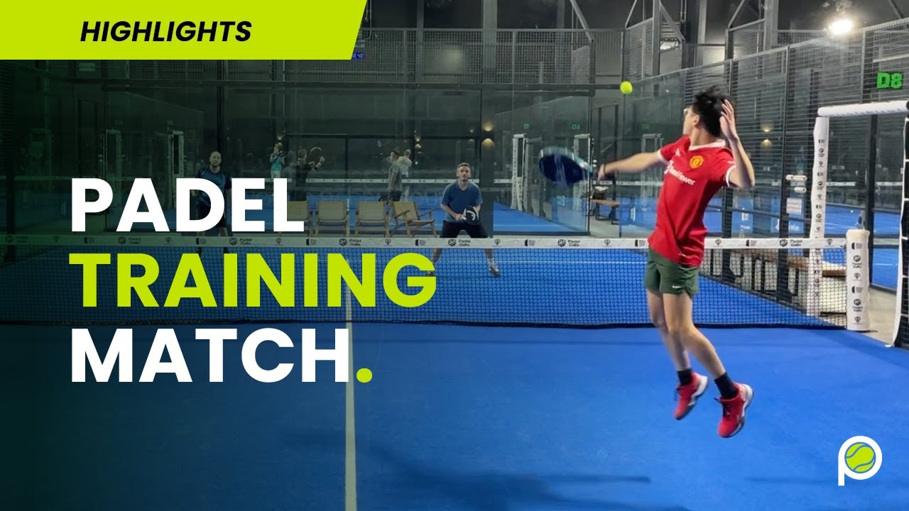 Padel Training Match Pt. 1 | Tournament Practice Highlights | The Padel ...