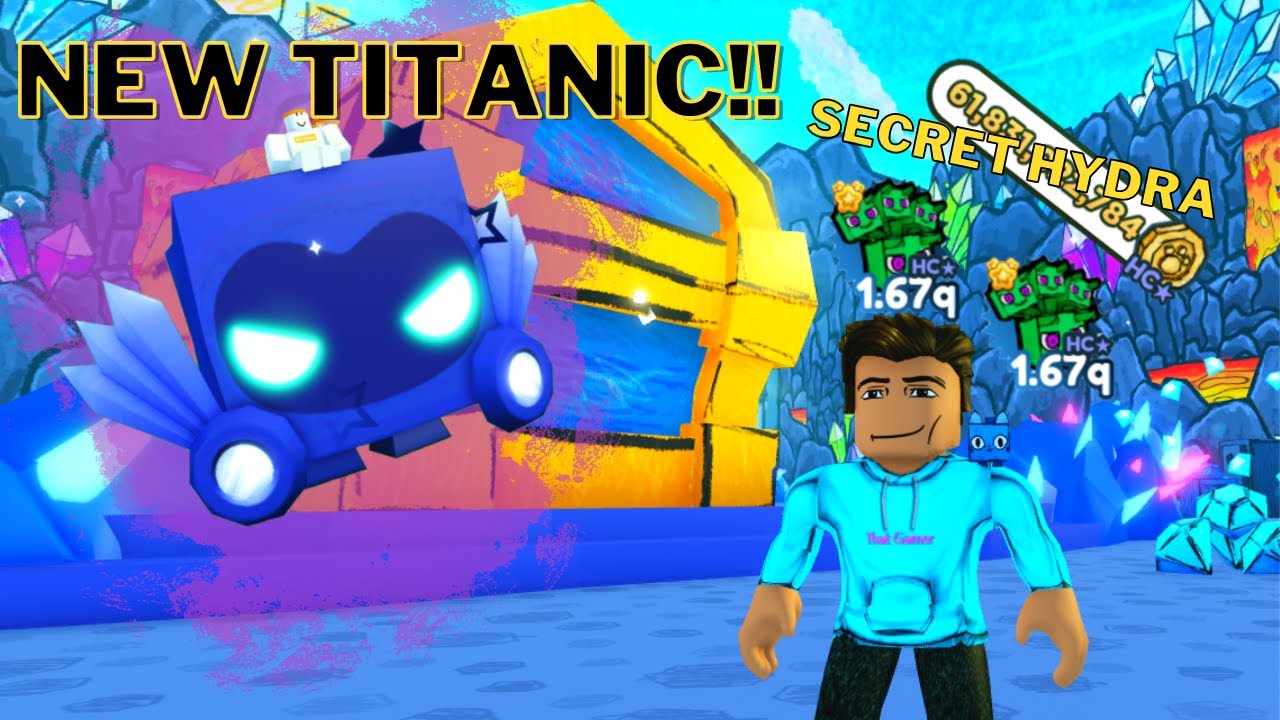 Pet Simulator X New Leak (Titanic) and Hatching Secret Hydra - YouTube