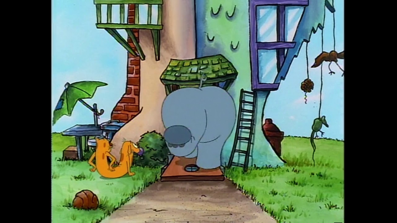CatDog: Elephant Butt Stuck (HD) - YouTube