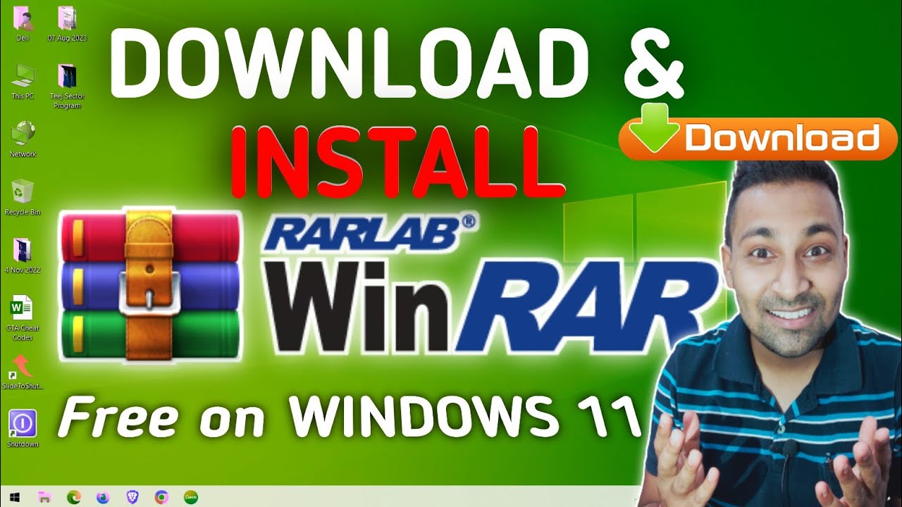 Winrar Download & Install free | download winrar free for windows 10 ...