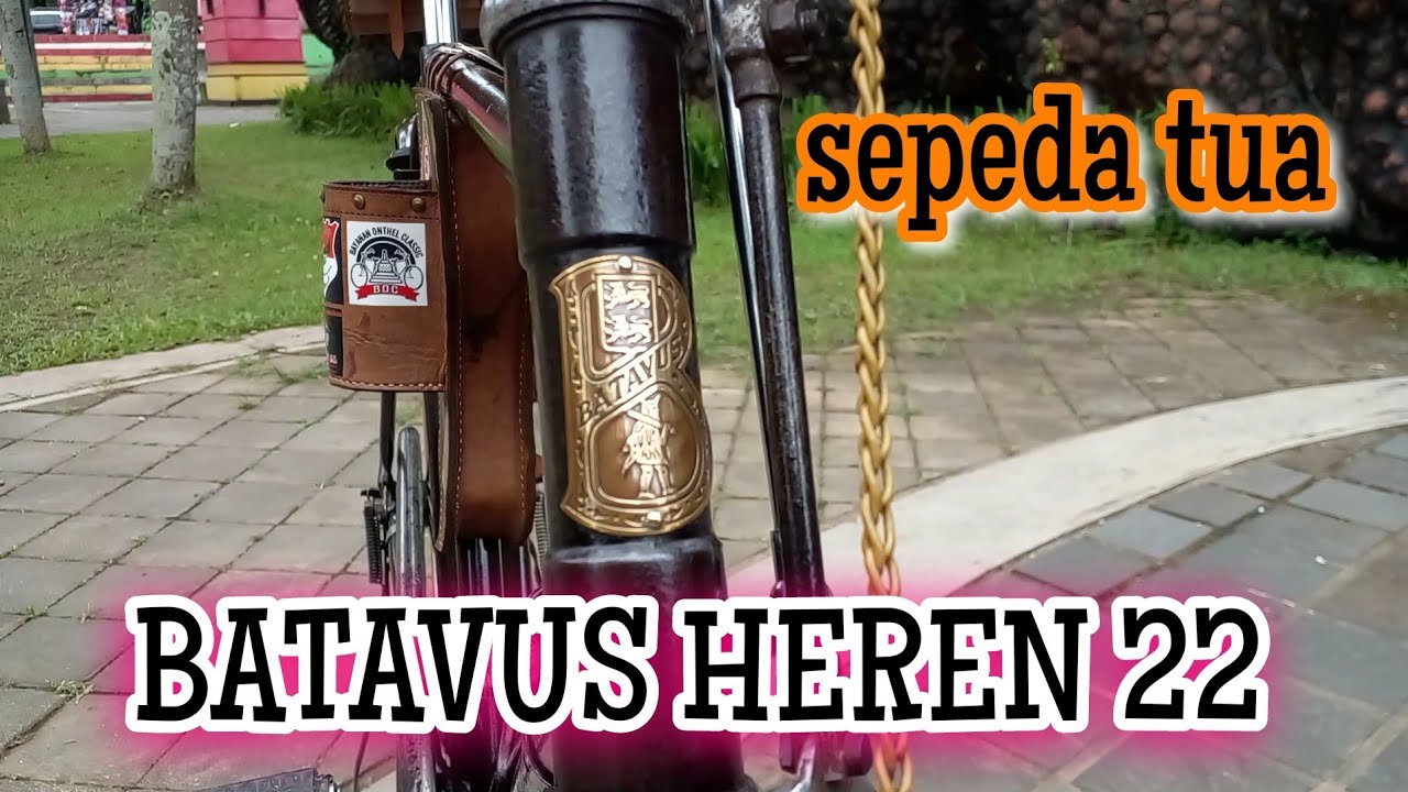 SEPEDA ONTHEL BATAVUS HEREN || Sepeda Tua - YouTube