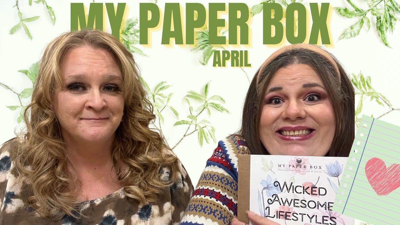 MY PAPER BOX GRND APRIL 2023 // Love customized stationery ...