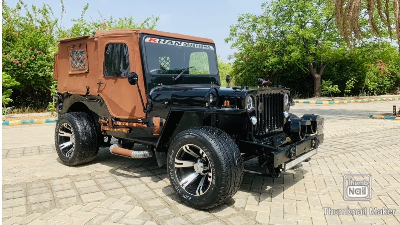 BEST 👌BEAUTY MODIFIED JEEP(KHAN MOTORS MOGA) READY ON ORDER BASIS CALL ...