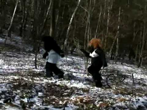 FEMALE BIGFOOTS CAUGHT ON TAPE - YouTube