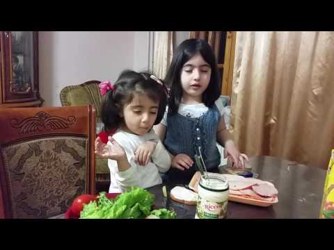 Meryam&Amina.meryamina.Sandwich.Azerbaycan.Sirin qizlar.Azeri baby.Cocuk oyunlari.Usaqlar.sweet baby