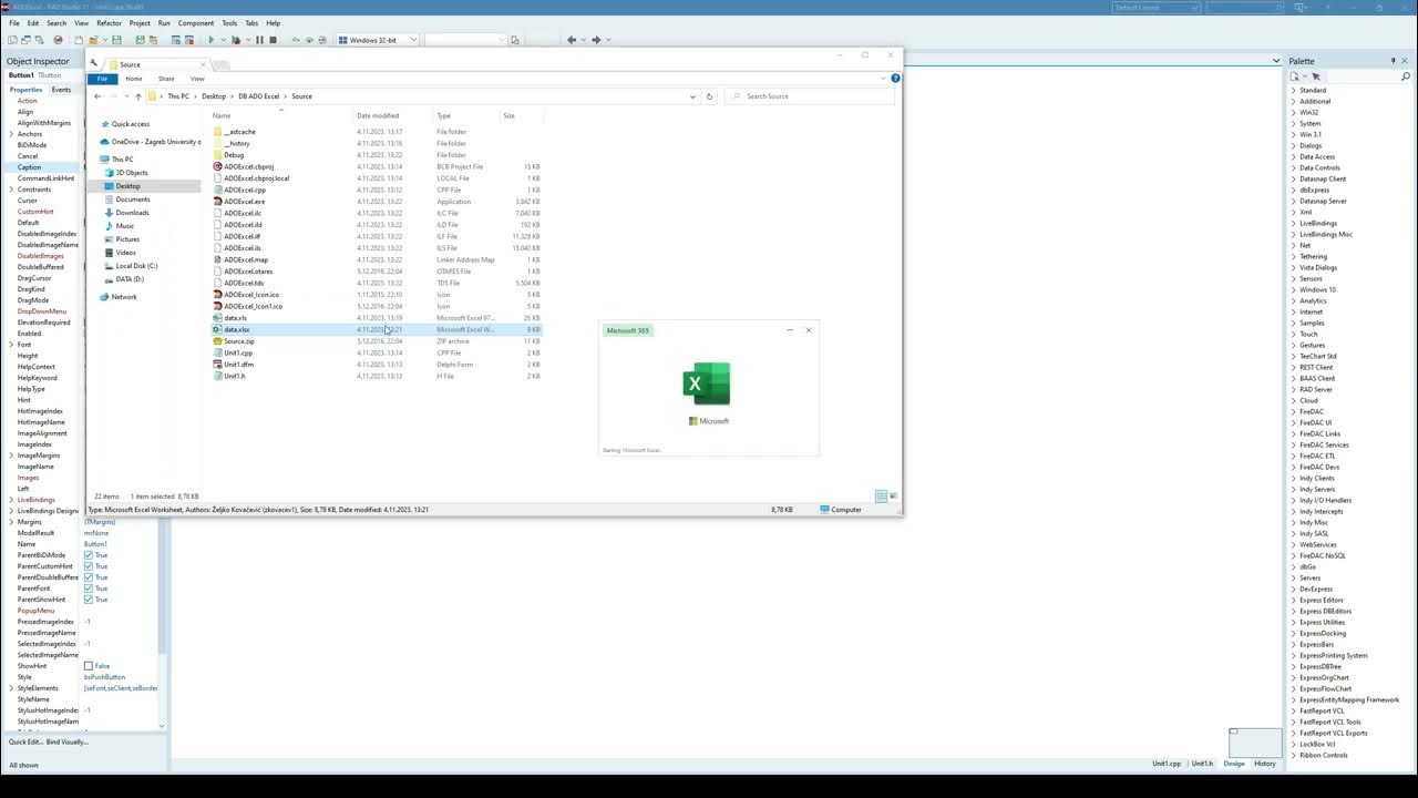 C++ Builder - Read & Write XLSX (Excel) Documents Using ADO Components ... C++ Builder - Read & Write XLSX (Excel) Documents Using ADO Components ...