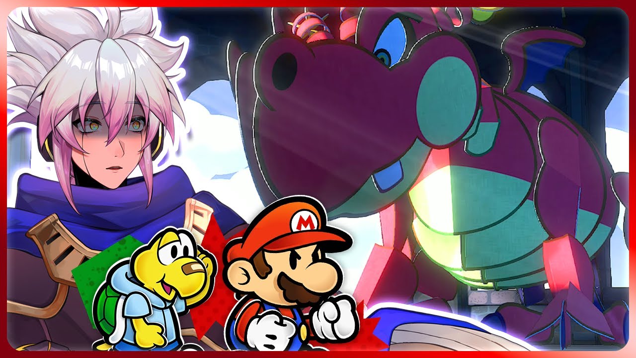 Hooktail Boss Fight | Paper Mario: The Thousand-Year Door - 2 - YouTube